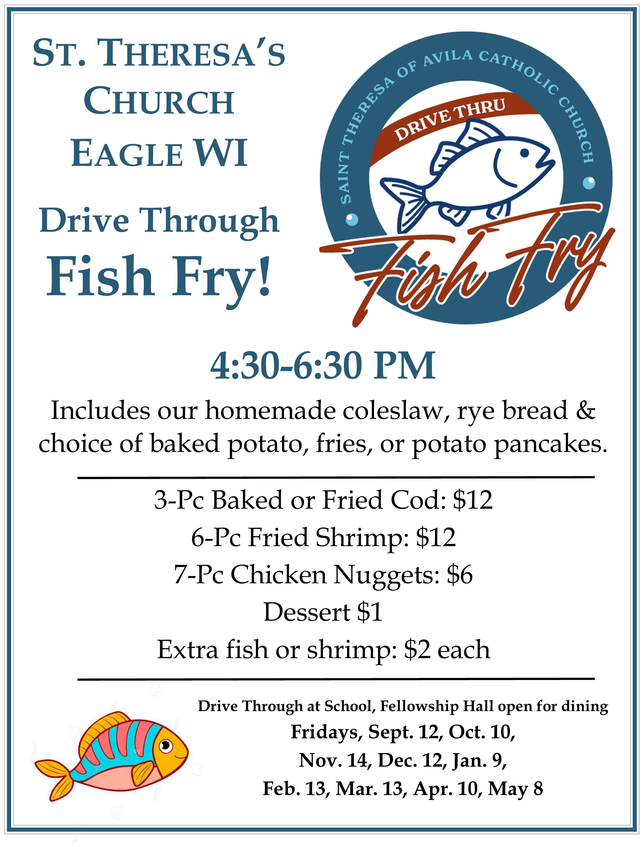 Drive Through Fish Fry!